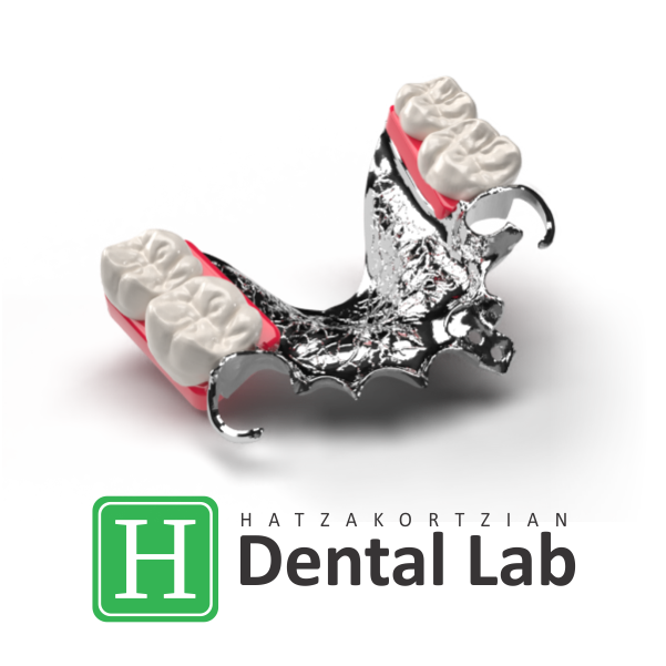 Partial Metal Framework - Straight to finish – Hatzakortzian Dental Lab ...